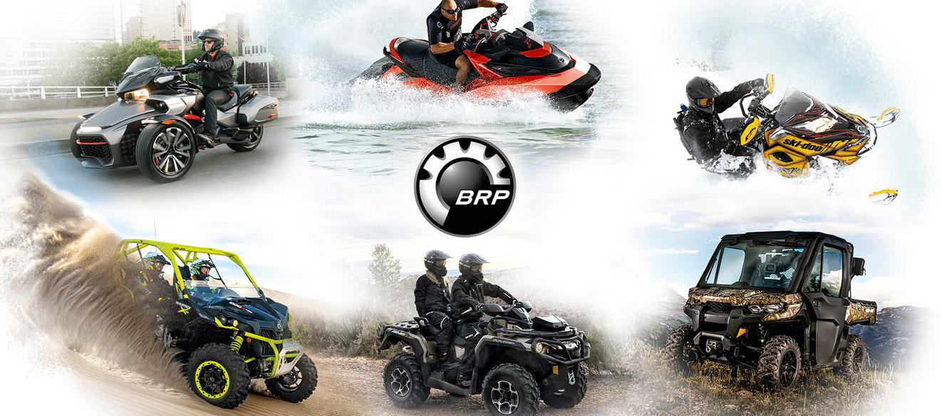 Сайт дистриб'ютора BRP (Bombardier Recreational Products) в Україні